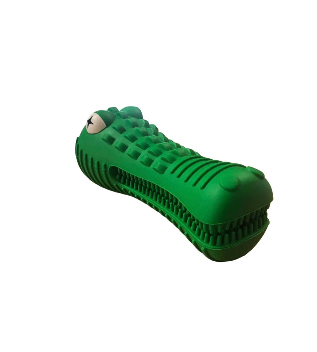 Solid Rubber Crocodile Dental Chew Squeak Toy – Ace Dog Supplies
