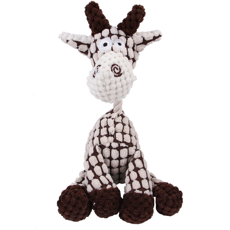 White Giraffe Squeak Plush Toy – Ace Dog Supplies